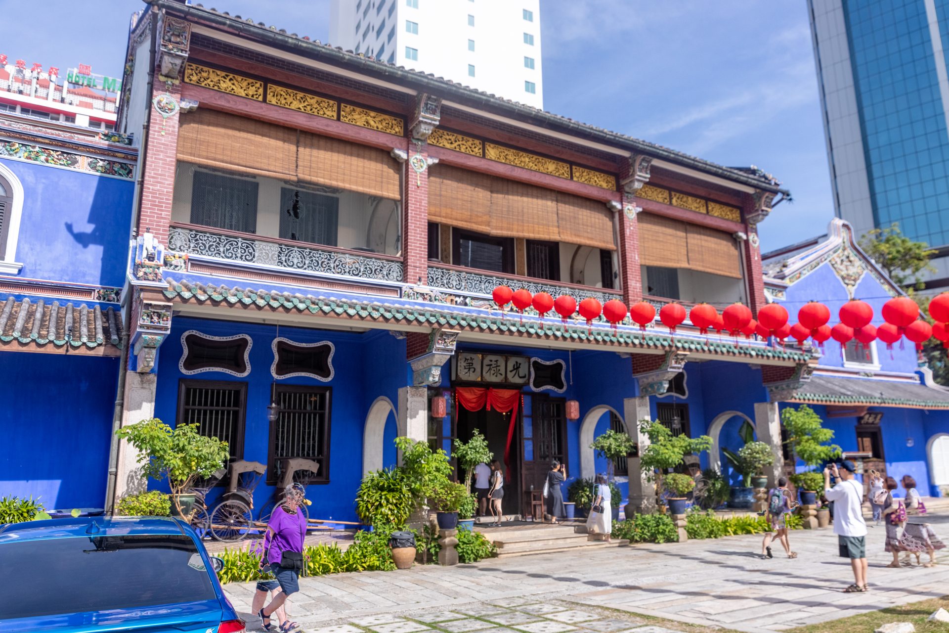 Malaysia: Penang - Cheong Fatt Tze (The Blue Mansion) - Hoblets On The Go